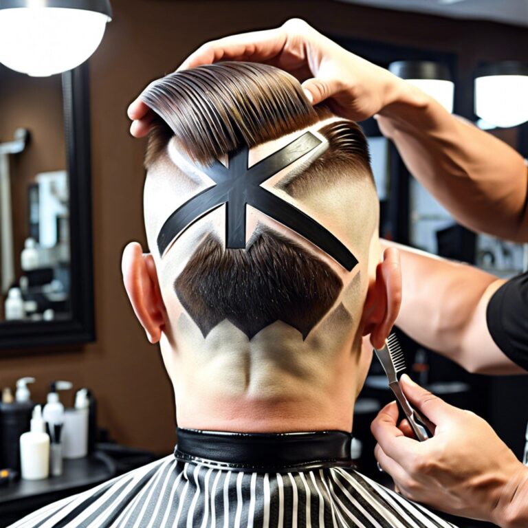 15 Trending Cross Design Haircut Ideas for a Stylish Look – Burst of Style