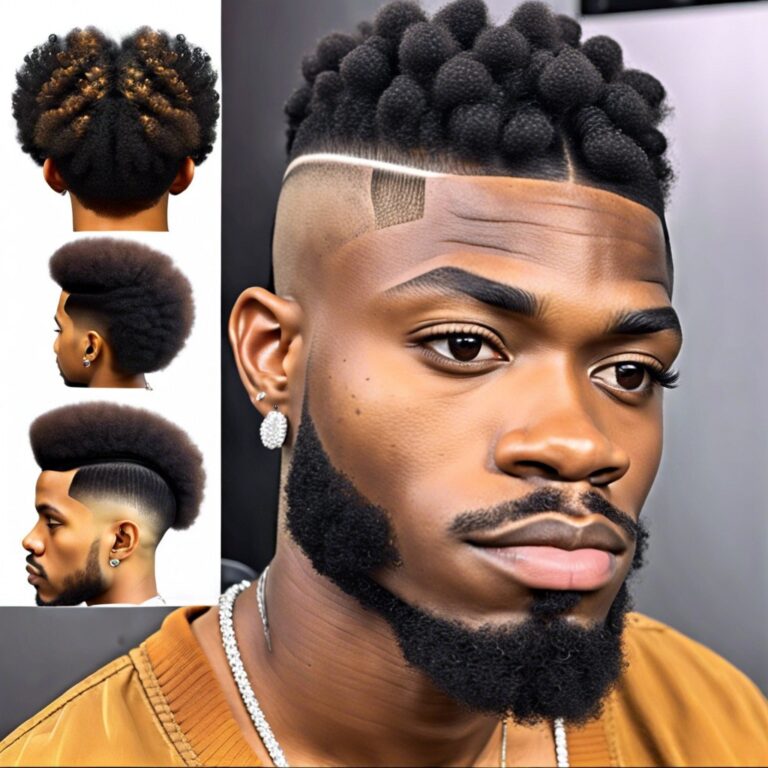 15 Stylish Middle Part with Burst Fade Haircut Ideas – Burst of Style