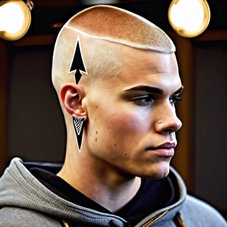 15 Bleached Buzz Cut Designs for a Bold New Look – Burst of Style