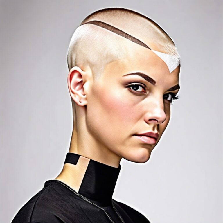 15 Bleached Buzz Cut Designs for a Bold New Look – Burst of Style