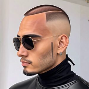 15 Big Forehead Buzz Cut Styles to Enhance Your Look – Burst of Style