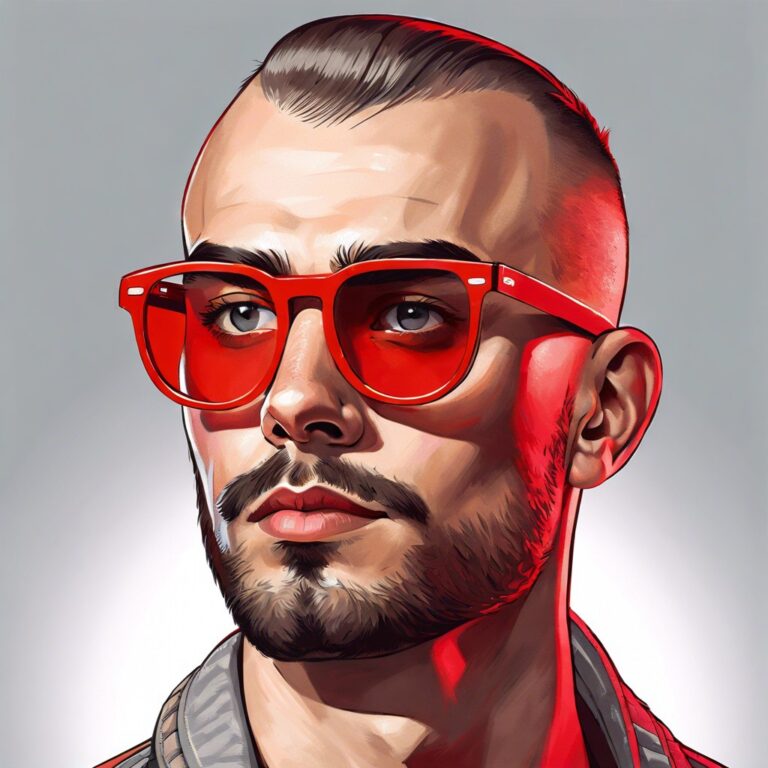 15 Buzzcut with Glasses Ideas for a Stylish Look – Burst of Style