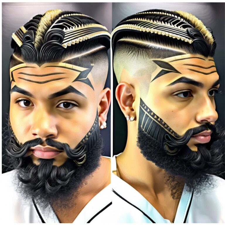 15 Creative Ideas for a Stylish V Fade Haircut – Burst of Style