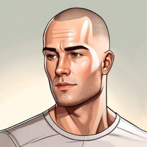 15 Buzz Cut with Receding Hairline Ideas to Enhance Your Look – Burst of Style