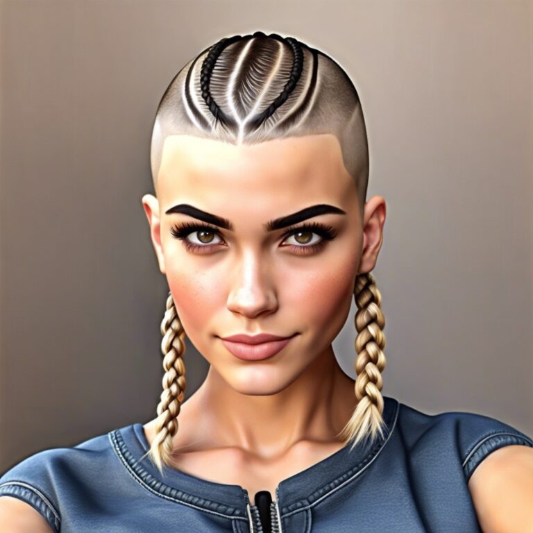 15 Buzz Cut with Bangs Ideas to Refresh Your Look – Burst of Style