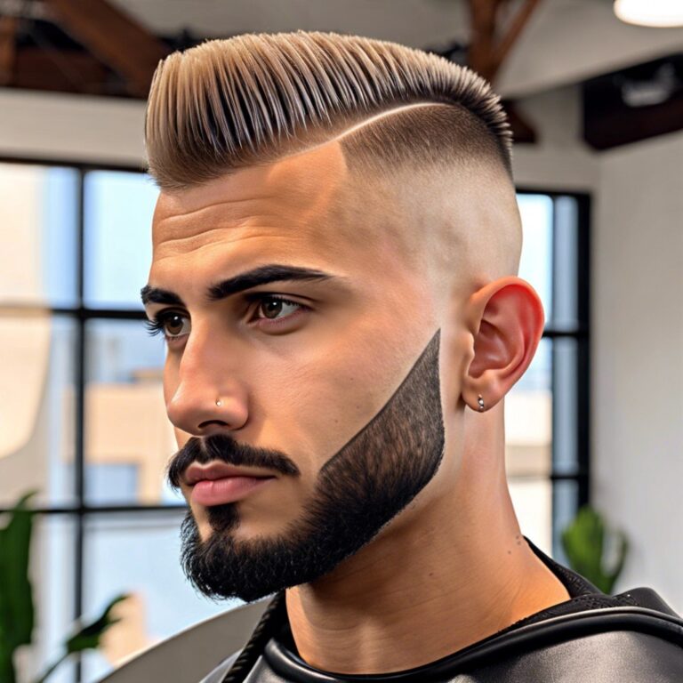 15 Big Forehead Buzz Cut Styles to Enhance Your Look – Burst of Style