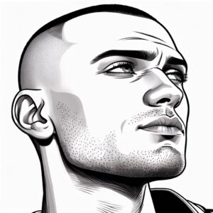 15 Big Forehead Buzz Cut Styles to Enhance Your Look – Burst of Style