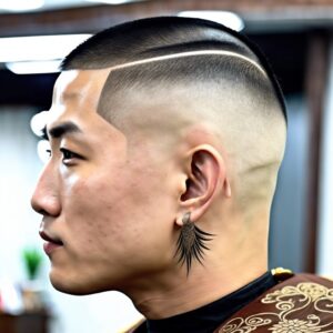15 Asian Buzz Cut Inspirations for a Sleek Look – Burst of Style