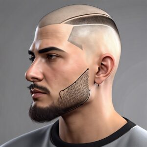 15 Big Forehead Buzz Cut Styles to Enhance Your Look – Burst of Style