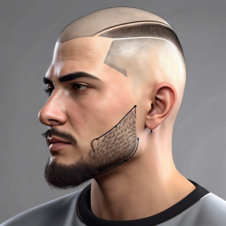 15 Big Forehead Buzz Cut Styles to Enhance Your Look – Burst of Style