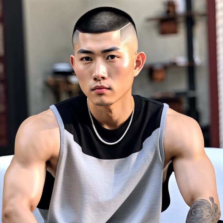 15 Asian Buzz Cut Inspirations for a Sleek Look – Burst of Style