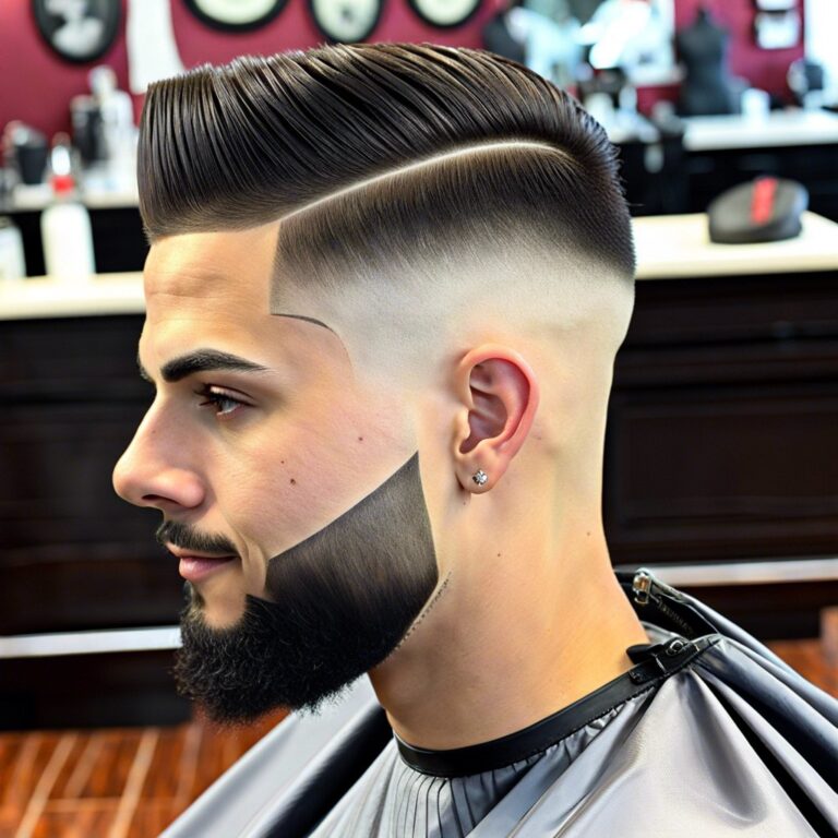 15 Burst Fade V Back Hairstyles to Elevate Your Look – Burst of Style