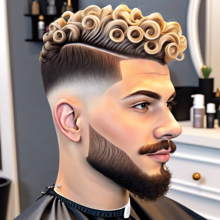 15 Stylish Middle Part with Burst Fade Haircut Ideas – Burst of Style