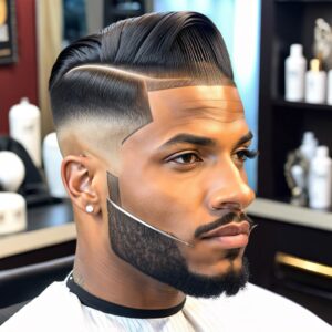 15 Reverse Burst Fade Haircut Ideas to Elevate Your Style – Burst of Style