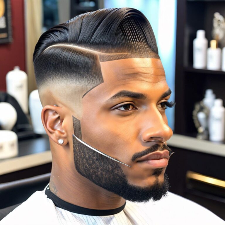 15 Reverse Burst Fade Haircut Ideas to Elevate Your Style – Burst of Style
