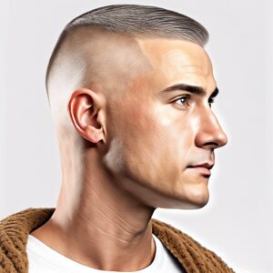 15 Big Forehead Buzz Cut Styles to Enhance Your Look – Burst of Style