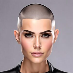15 Half Buzz Cut Ideas for a Bold New Look – Burst of Style