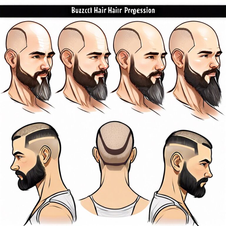15 Buzzcut Growth Timeline Ideas to Track Your Hair Journey – Burst of ...