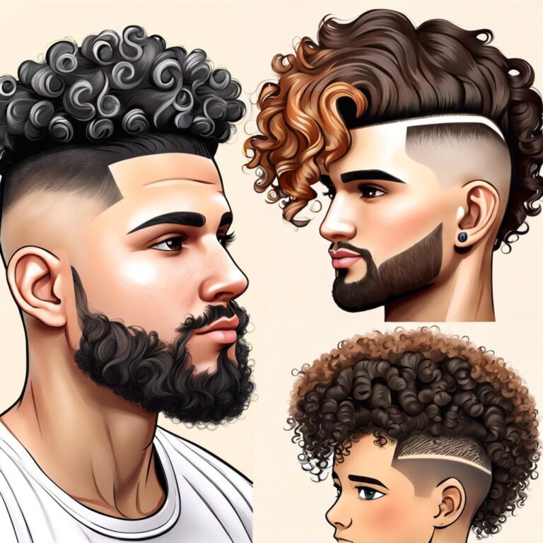 15 Burst Fade Curly Hair Ideas for a Trendy Look – Burst of Style