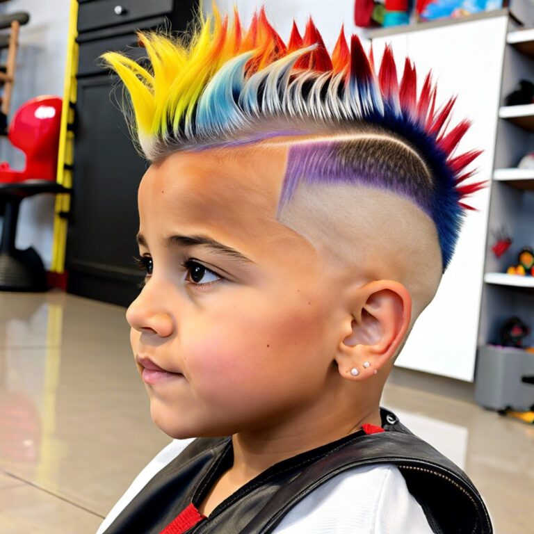 15 Trendy Kids Mohawk Fade Haircut Ideas – Burst of Style