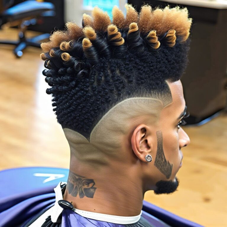 15 Burst Fade V Back Hairstyles to Elevate Your Look – Burst of Style