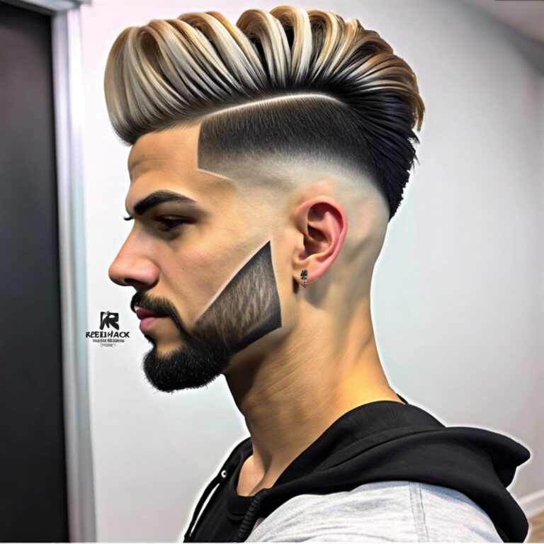 15 Burst Fade V Back Hairstyles to Elevate Your Look – Burst of Style