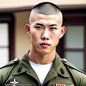 15 Asian Buzz Cut Inspirations for a Sleek Look – Burst of Style
