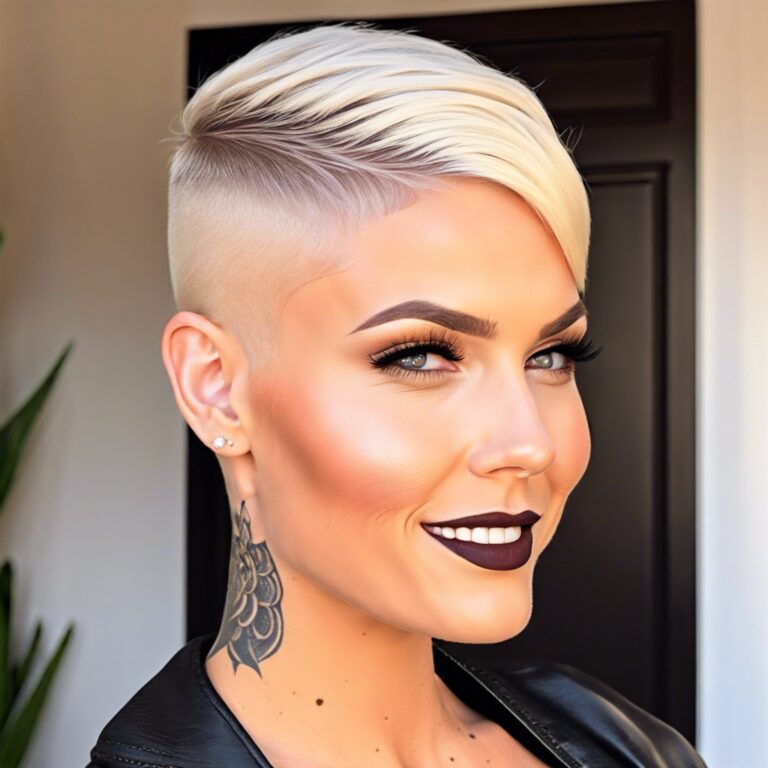 15 Blonde Buzz Cut Styles to Inspire Your Next Bold Look – Burst of Style