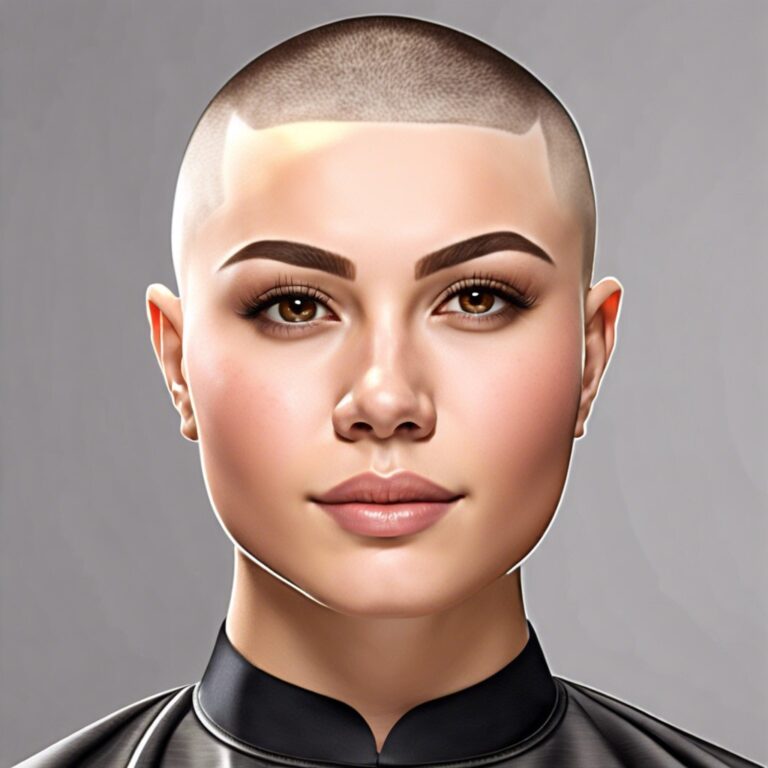 15 Buzz Cut Round Face Ideas for a Flattering Look – Burst of Style