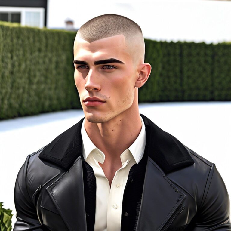 15 Buzz Cut with Widow’s Peak Styles to Refresh Your Look – Burst of Style