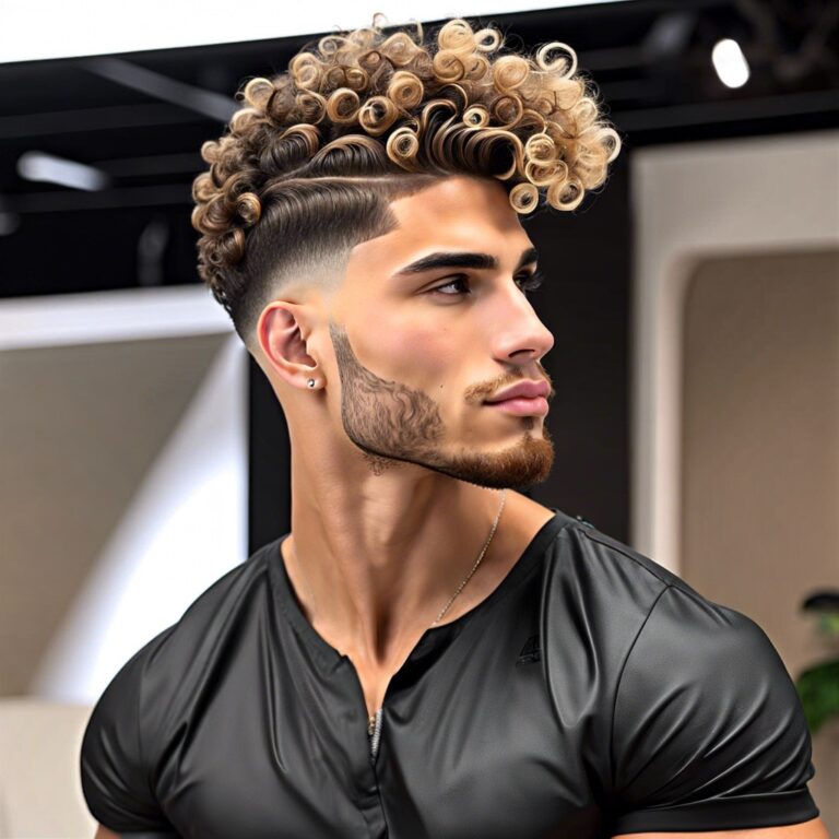 15 Creative Ideas for a Stylish V Fade Haircut – Burst of Style