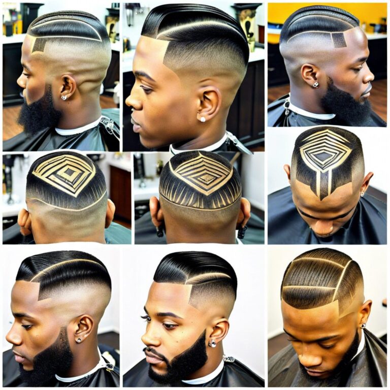 15 Stylish Middle Part with Burst Fade Haircut Ideas – Burst of Style