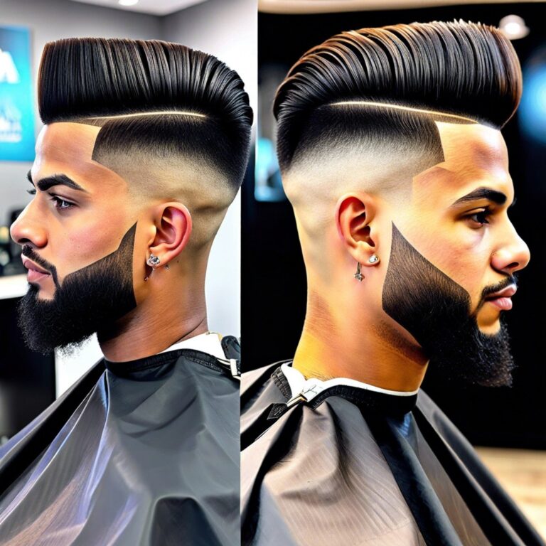 15 Burst Fade with V Design Ideas to Elevate Your Hairstyle – Burst of ...