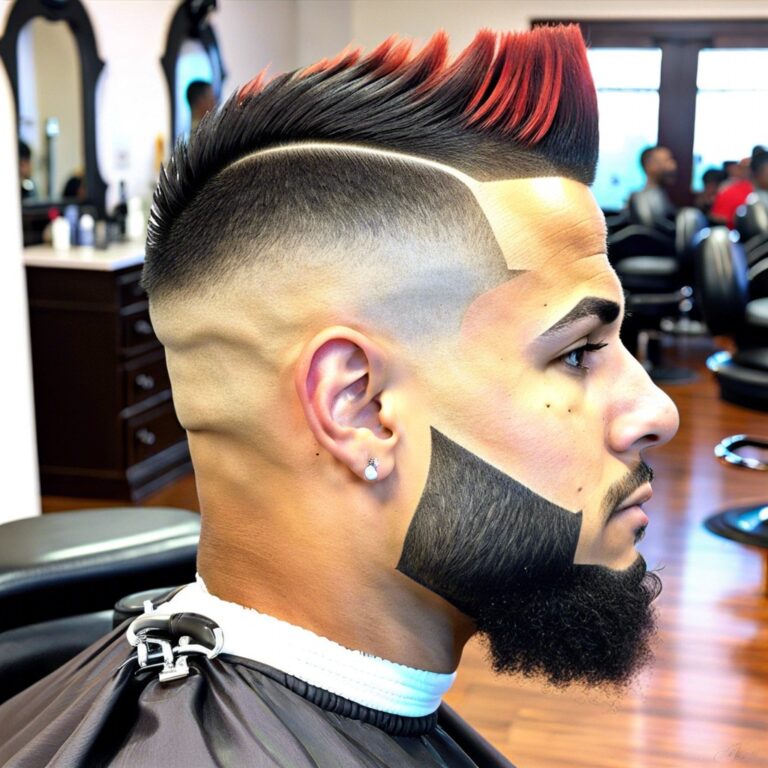 15 Burst Fade V Back Hairstyles to Elevate Your Look – Burst of Style