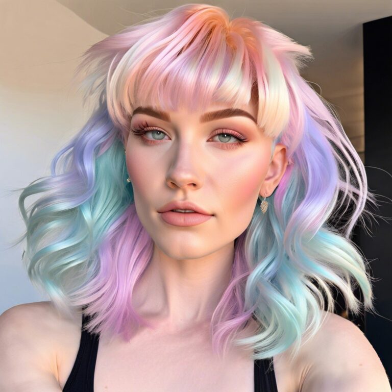 15 Middle Part Mullet Hairstyle Ideas to Refresh Your Look – Burst of Style