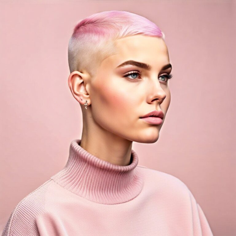 15 Bleached Buzz Cut Inspirations to Refresh Your Look – Burst of Style