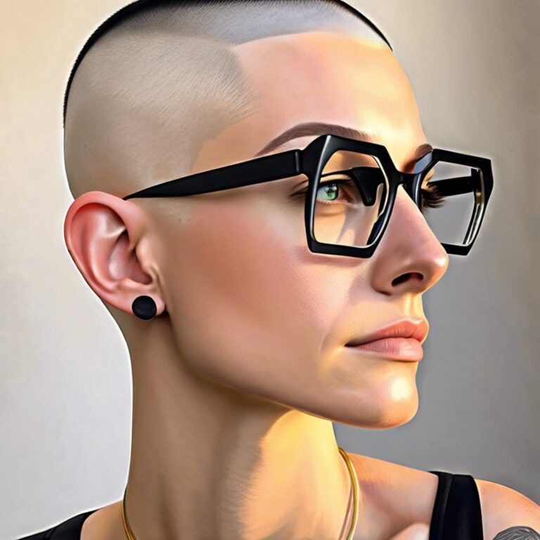 15 Buzzcut with Glasses Ideas for a Stylish Look – Burst of Style