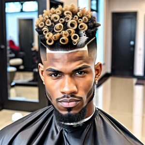 15 Reverse Burst Fade Haircut Ideas to Elevate Your Style – Burst of Style