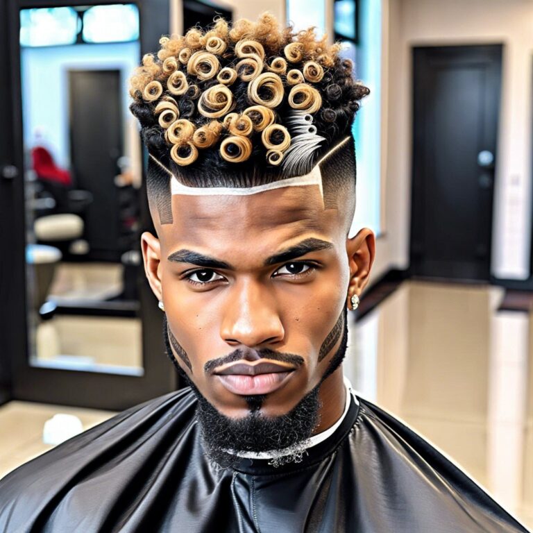 15 Reverse Burst Fade Haircut Ideas to Elevate Your Style – Burst of Style