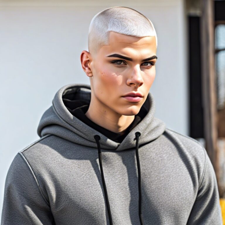 15 Bleached Buzz Cut Inspirations to Refresh Your Look – Burst of Style