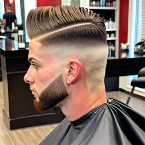 15 Burst Fade V Back Hairstyles to Elevate Your Look – Burst of Style