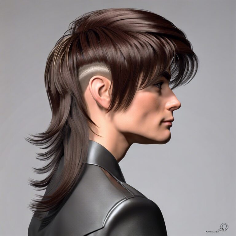 15 Middle Part Mullet Hairstyle Ideas to Refresh Your Look – Burst of Style