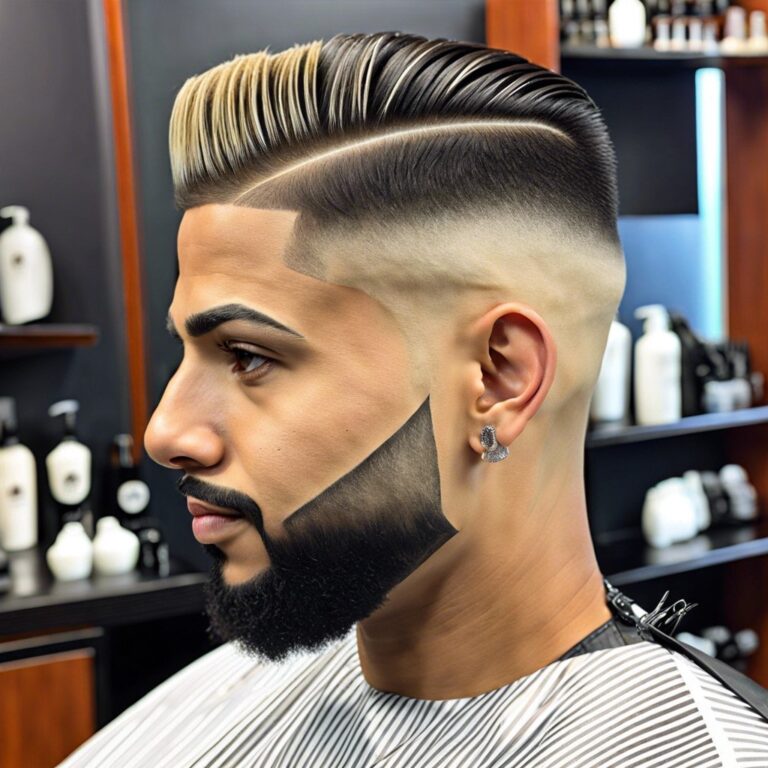 15 Burst Fade with V Design Ideas to Elevate Your Hairstyle – Burst of ...