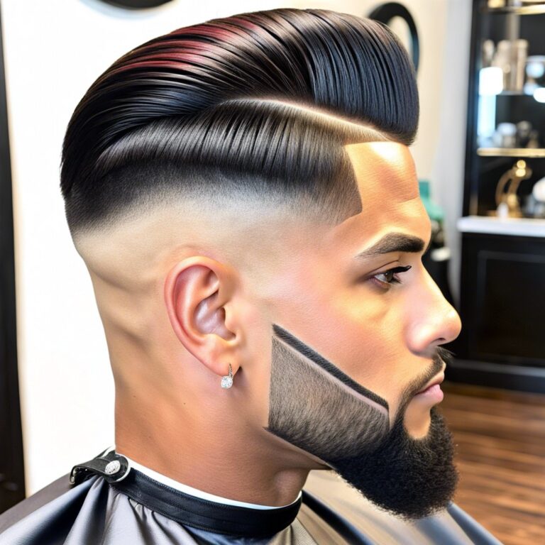 15 Burst Fade V Back Hairstyles to Elevate Your Look – Burst of Style
