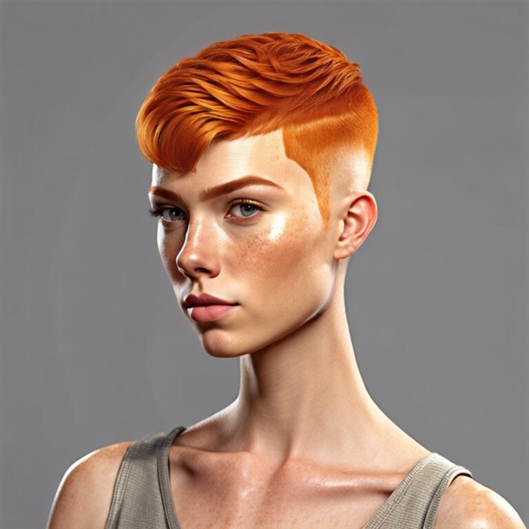 15 Ginger Buzz Cut Ideas to Refresh Your Look – Burst of Style