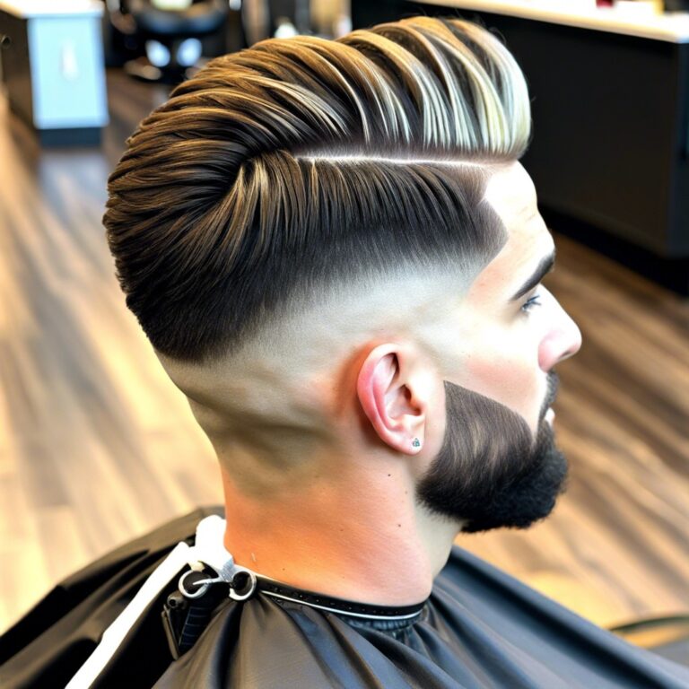 15 Burst Fade V Back Hairstyles to Elevate Your Look – Burst of Style