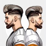 15 Burst Fade V Back Hairstyles to Elevate Your Look – Burst of Style