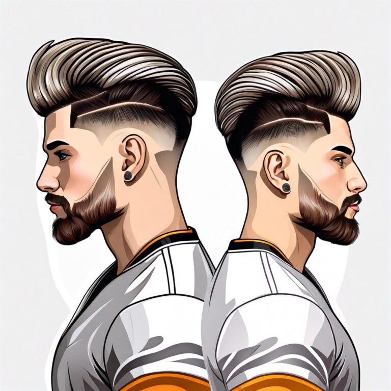 15 Burst Fade V Back Hairstyles to Elevate Your Look – Burst of Style