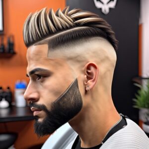 15 Creative Ideas for a Stylish V Fade Haircut – Burst of Style