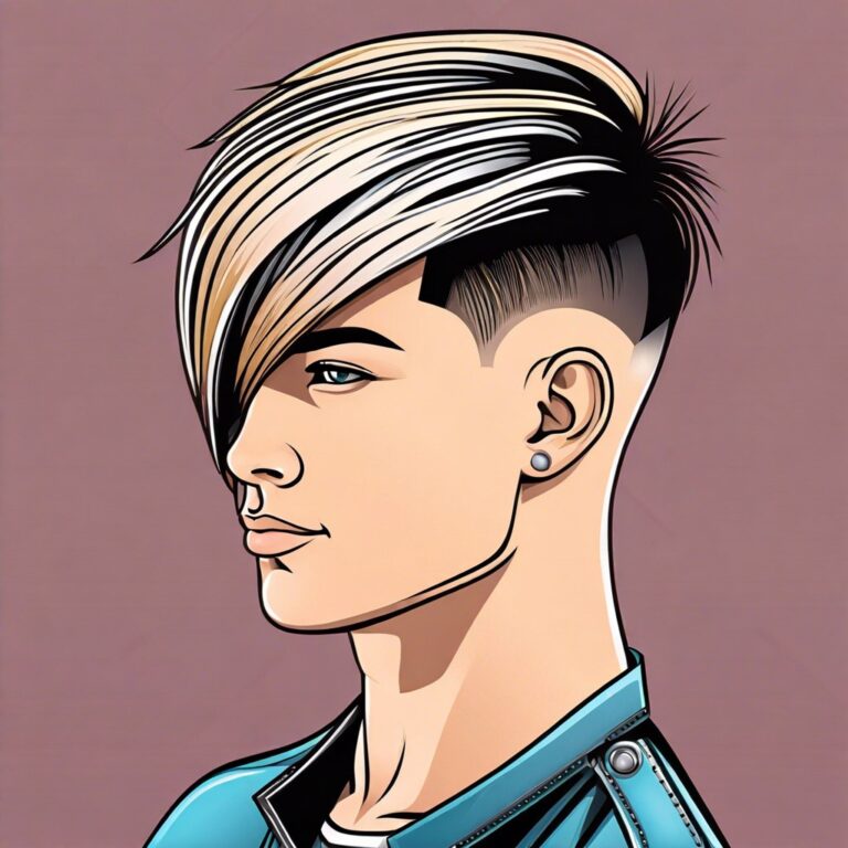 15 Creative Ideas for a Stylish V Fade Haircut – Burst of Style